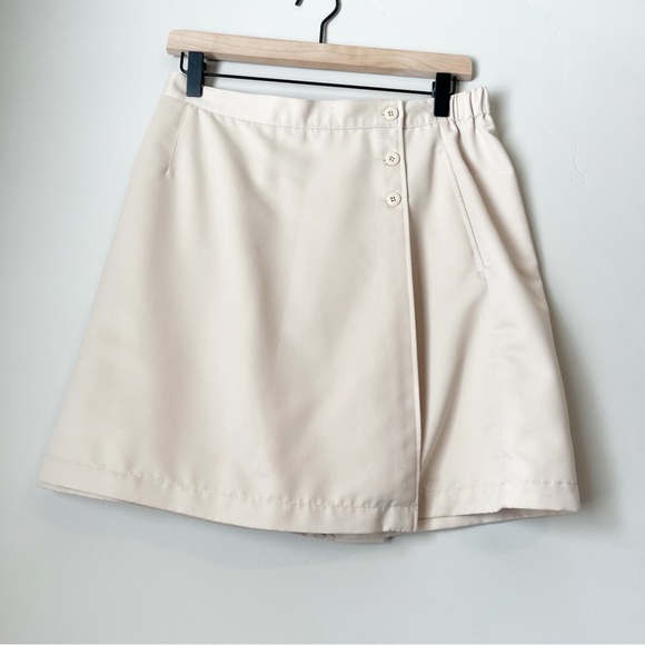Karen Scott | Shorts | Vintage Karen Scott Tan Tennis Skort For Front ...